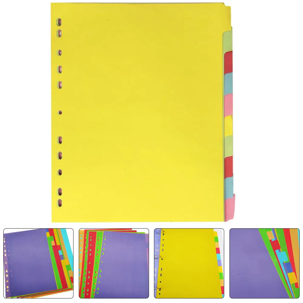 Plastic Folder With Dividers