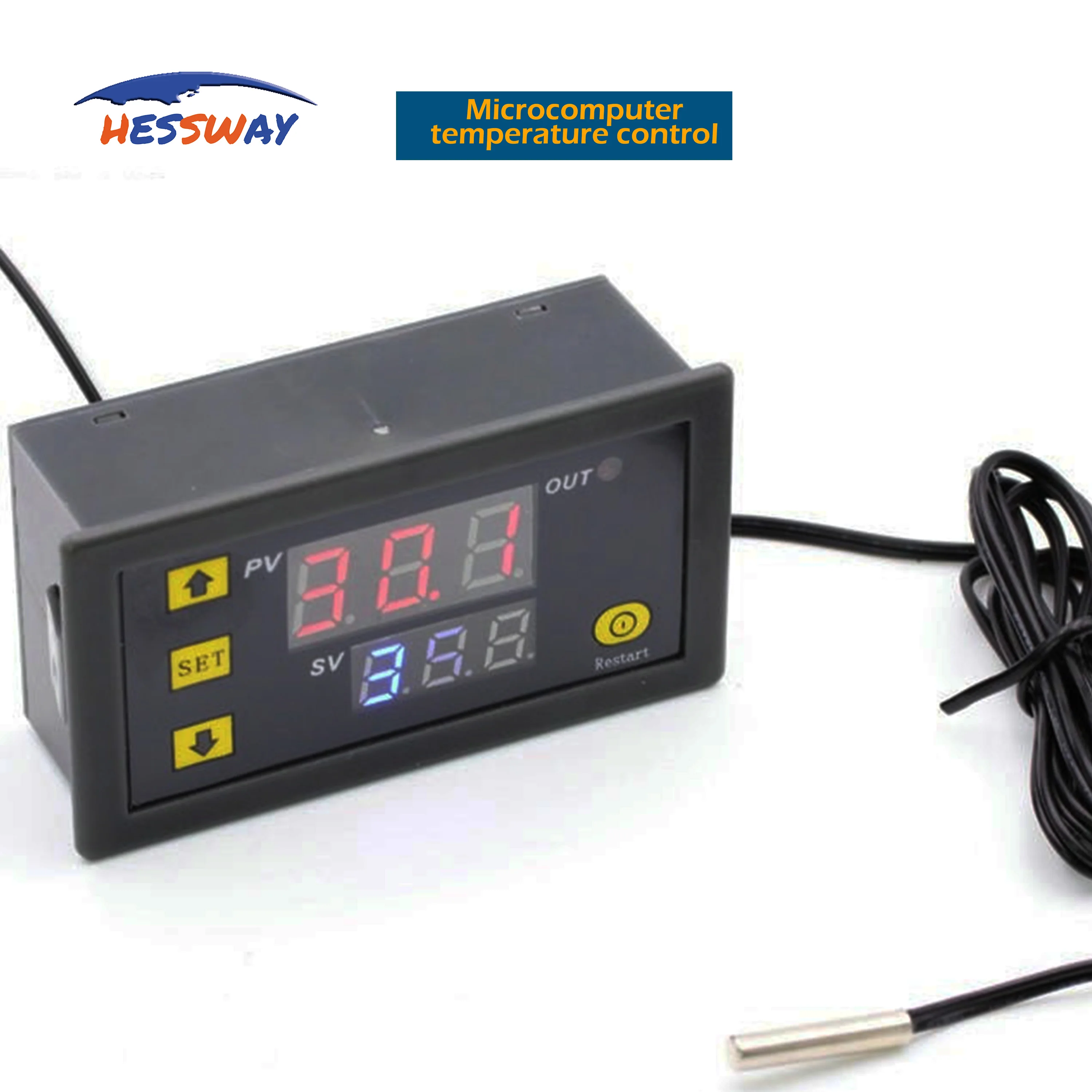 Compressor Delay Microcomputer Thermostat Heat&cool For Led Display Dry ...