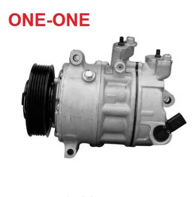 AC A/C Compressor 12V -110MM 5Q0820803J 5N0820803 5N0820803A 5N0820803B ...