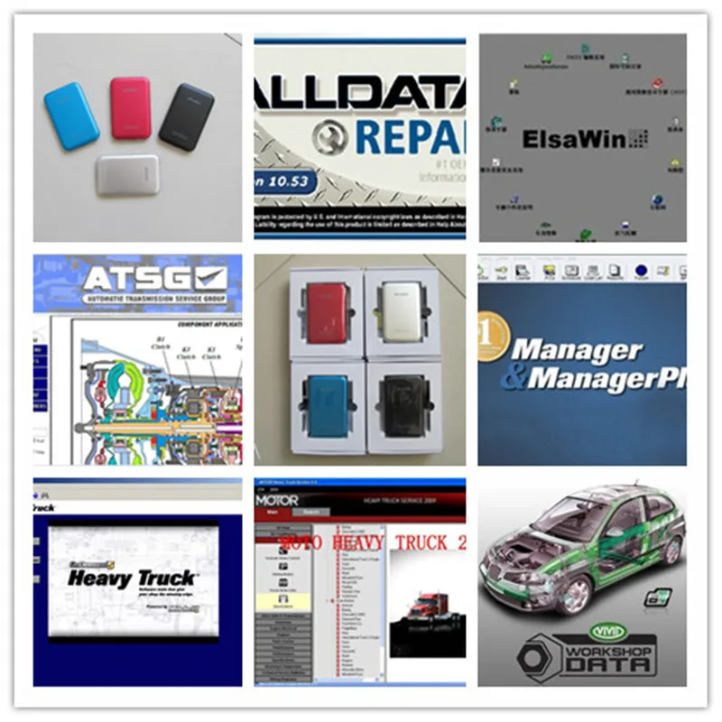 Alldata Repair Software All Data 10.53 +atsg Vivid Workshop Elsawin ...