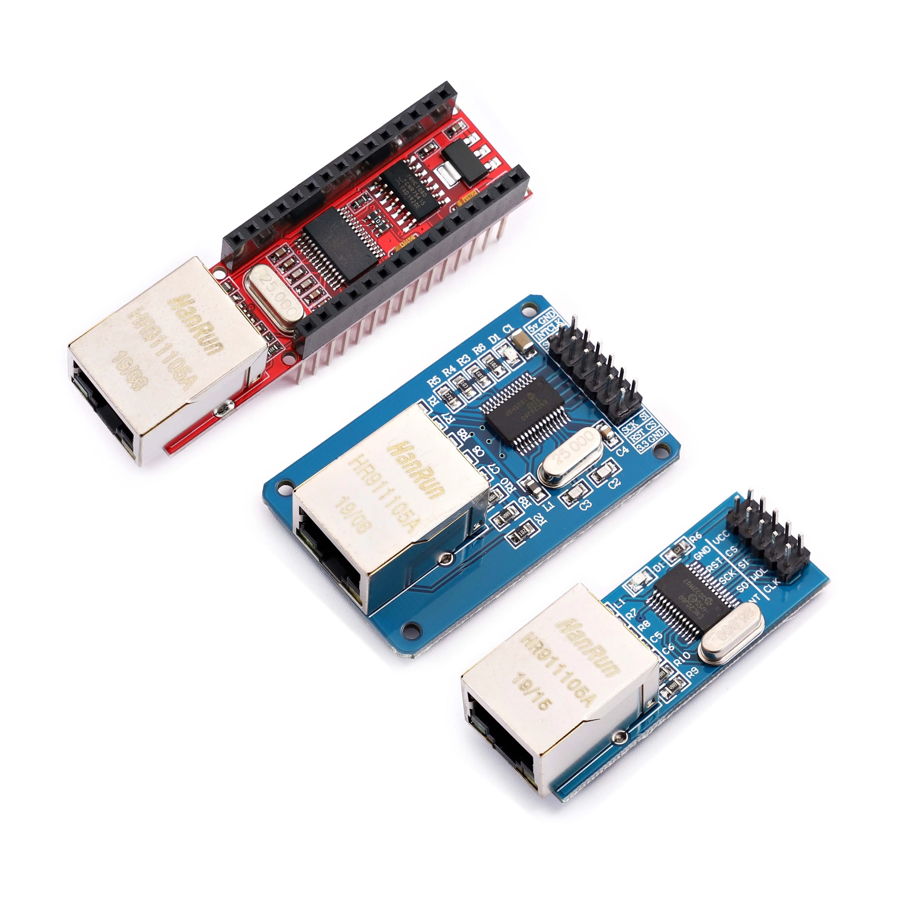 Mini ENC28J60 Ethernet Shield/Ethernet Shield For Nano SPI interface ...