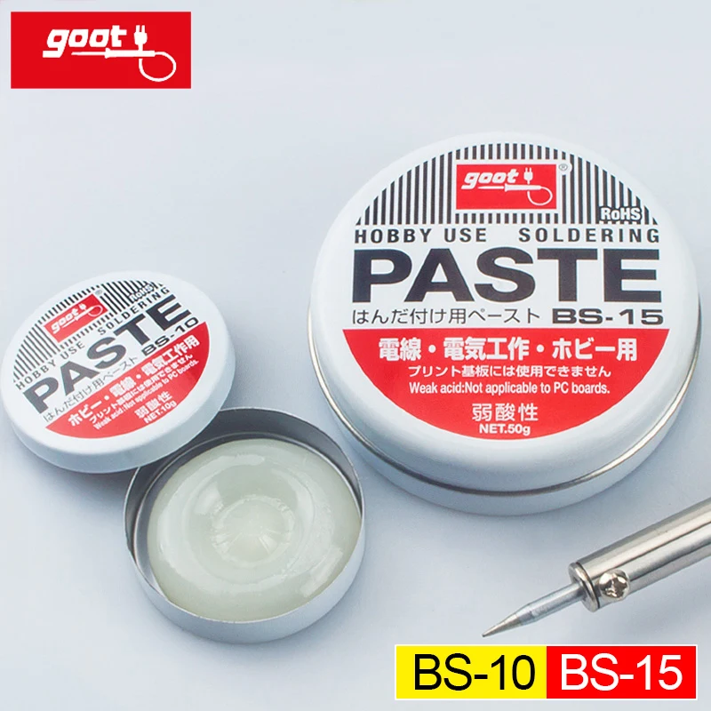 Eredeti Japán Goot Bs-15 Fluxus És Gyenge Sav Kolin Nw.50G Sarte Paste ...