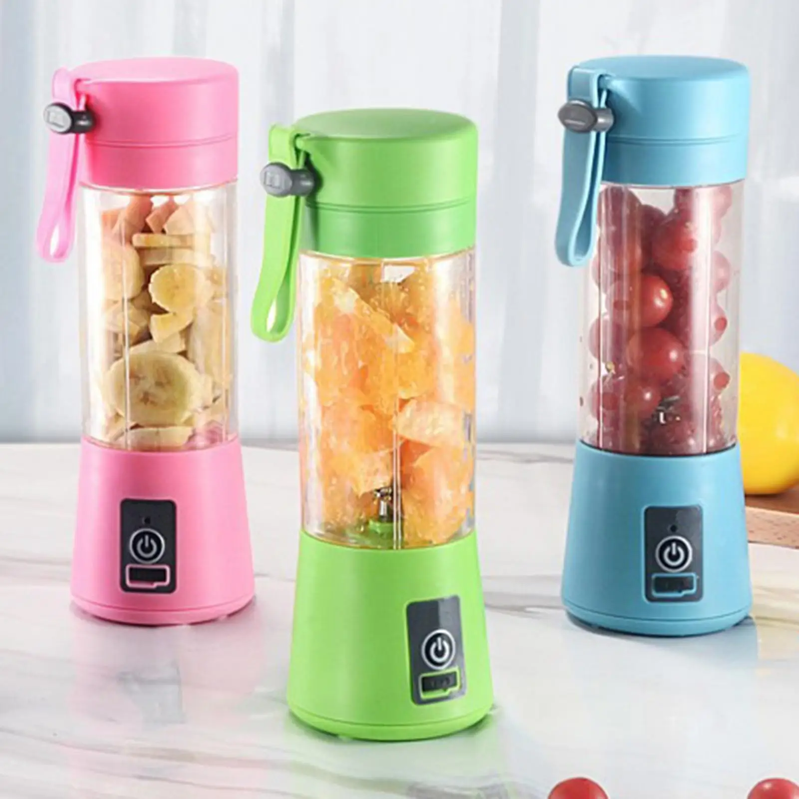 New Portable Size Usb Electric Fruit Juicer Handheld Smoothie Maker ...