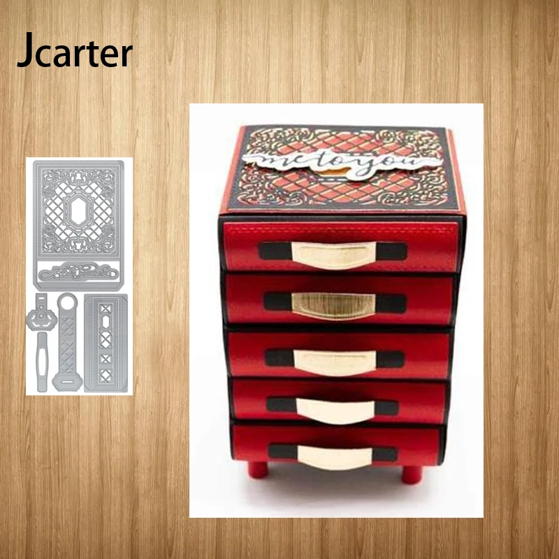 2021 Drawer Pattern Hollow Handle Diy Metal Cutting Dies Craft ...