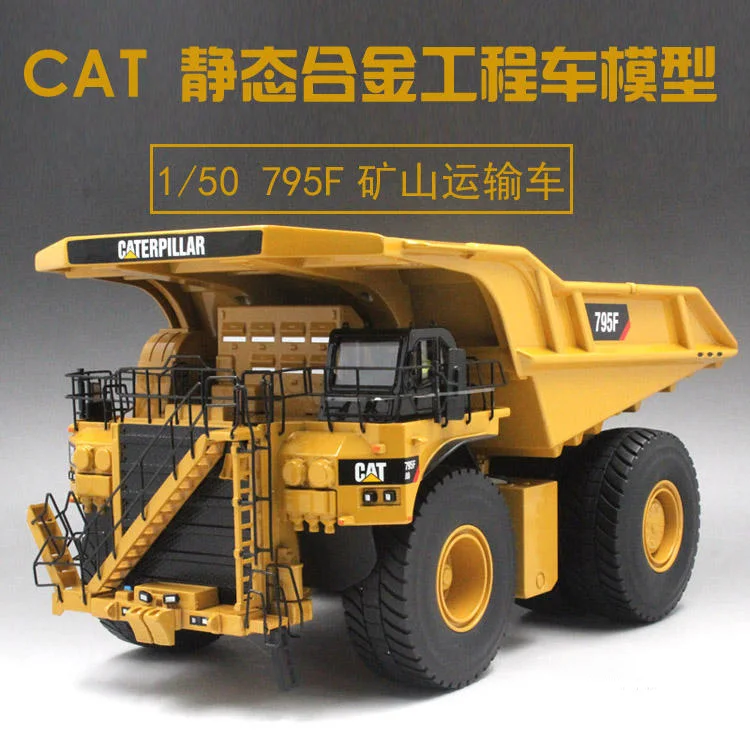 55515 1:50 Cat 795f Ac Mining Truck Diecast Model Toys - Railed/motor ...