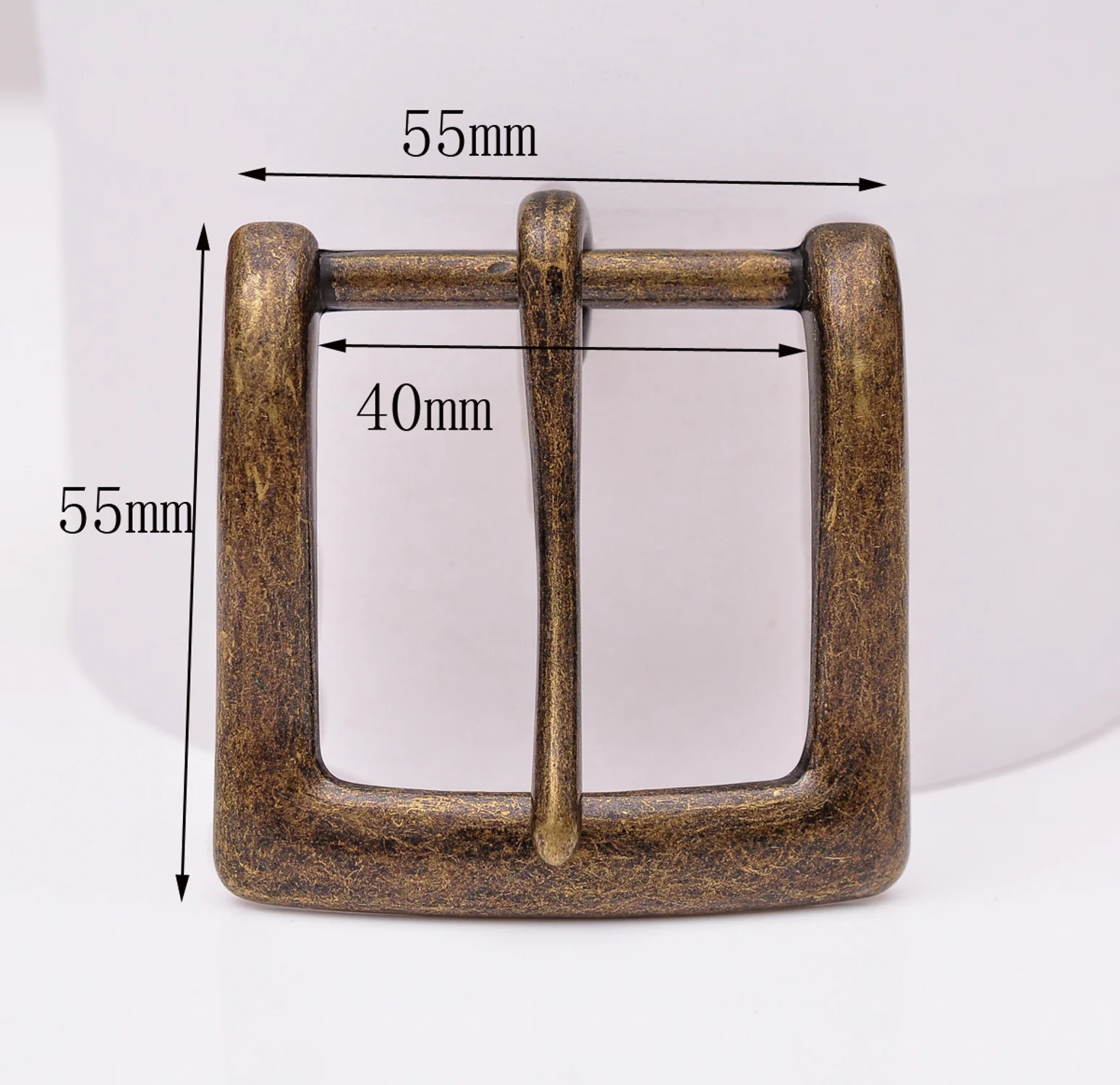 55-55MM-INNER-40-MM-Retro-Brass-Two-tone-Heavy-Square-Single-Metal ...