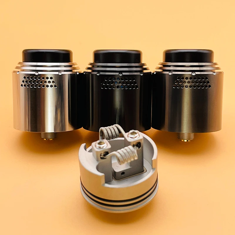 DSXvape Temple 28mm Dual Coil RDA Atomizer Rebuilding Electronic ...