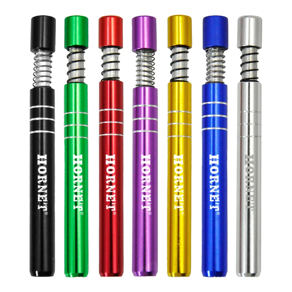 HORNET New Self Cleaning One Hitter 82MM Metal Bat Tobacco Smoking ...
