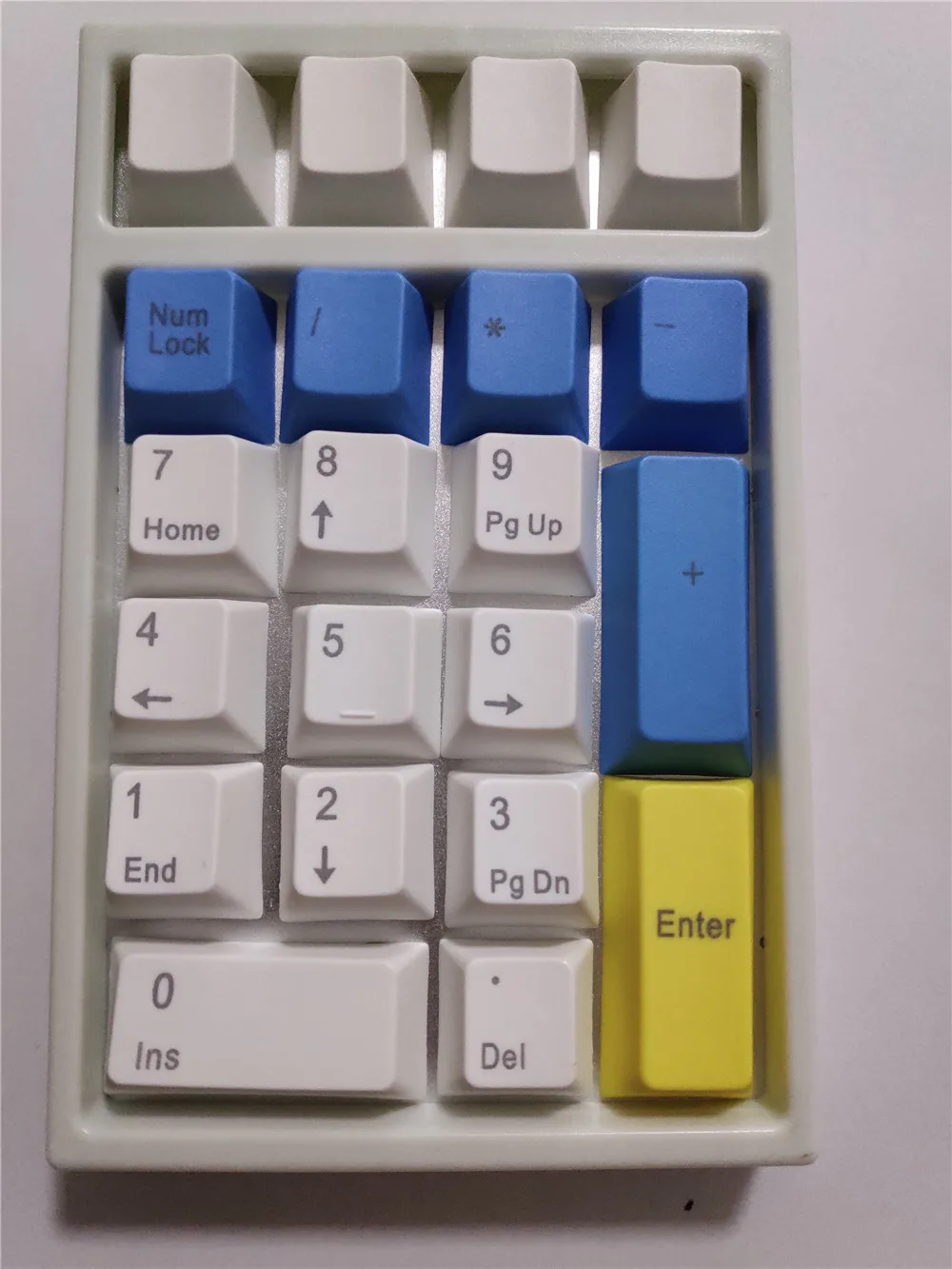PBT keycap for NUMPAD mechanical keyboard cherry mx keycaps 21 key num ...