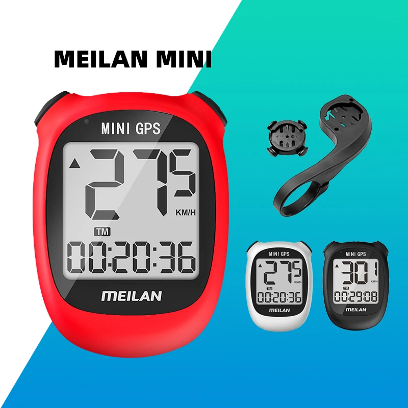 Meilan M3 Mini Gps Bike Computer Bicycle Gps Speedometer Speed Altitude ...