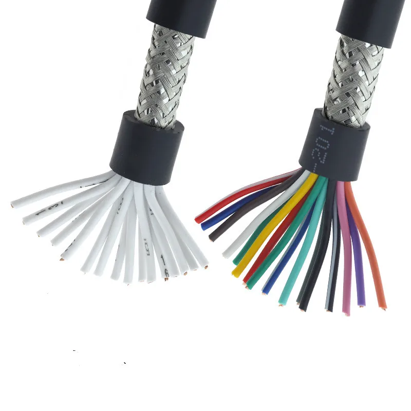 16-cores-26-24-22-20-18AWG-10-40-cores-Shielded-cable-1-meters-pure ...
