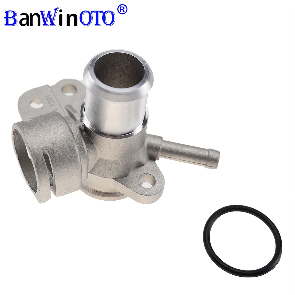 Aluminum-Water-Coolant-Hose-Connector-Flange-For-Tiguan-Passat-B7-CC ...