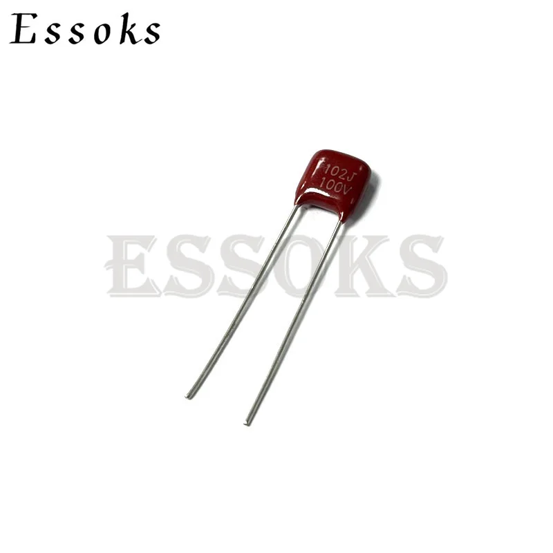 20PCS-100V102J-0-001UF-Pitch-5mm-1NF-100V-102-102J-CBB-Polypropylene ...