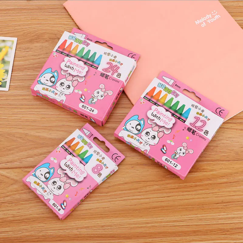 Student Crayon Set 8/12/24 Colors Bullet Journal Sketch Drawing ...