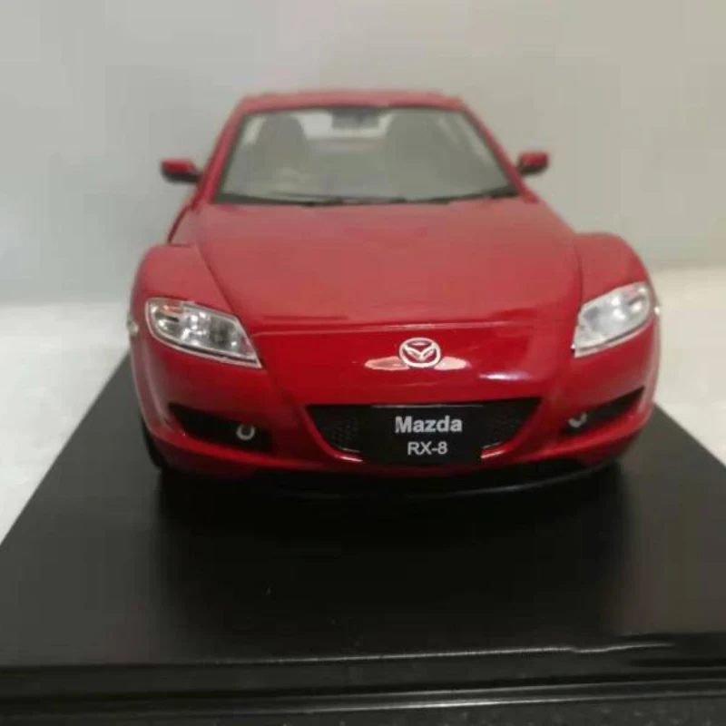 Red Modified Mazda Rx 8