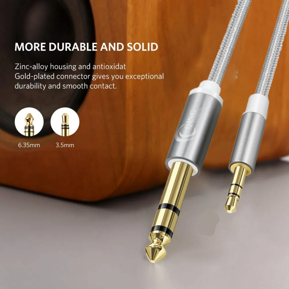 Ipod connection to amplifier cable