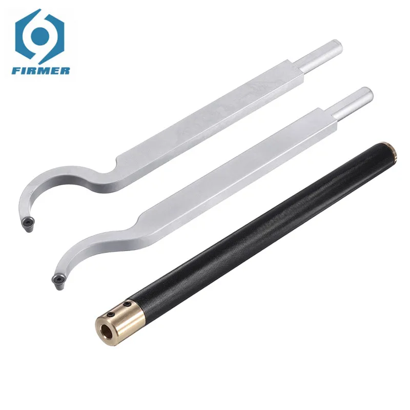 Wood Turning Tool Lathe Hollowing Tool Small/large Bend Hollower With ...