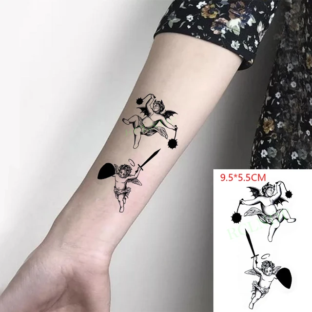 Baby Angel Wings Tattoo