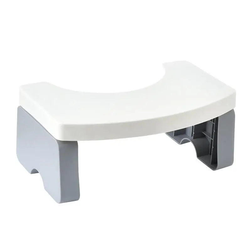 Children-White-Step-Stool-Adults-Elderly-Toilet-Bathroom-Low-Step-Stool ...