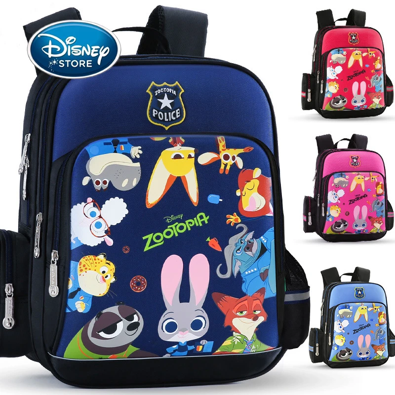 Disney Zootopia High-end Children Schoolbag British Style Cartoon Judy ...
