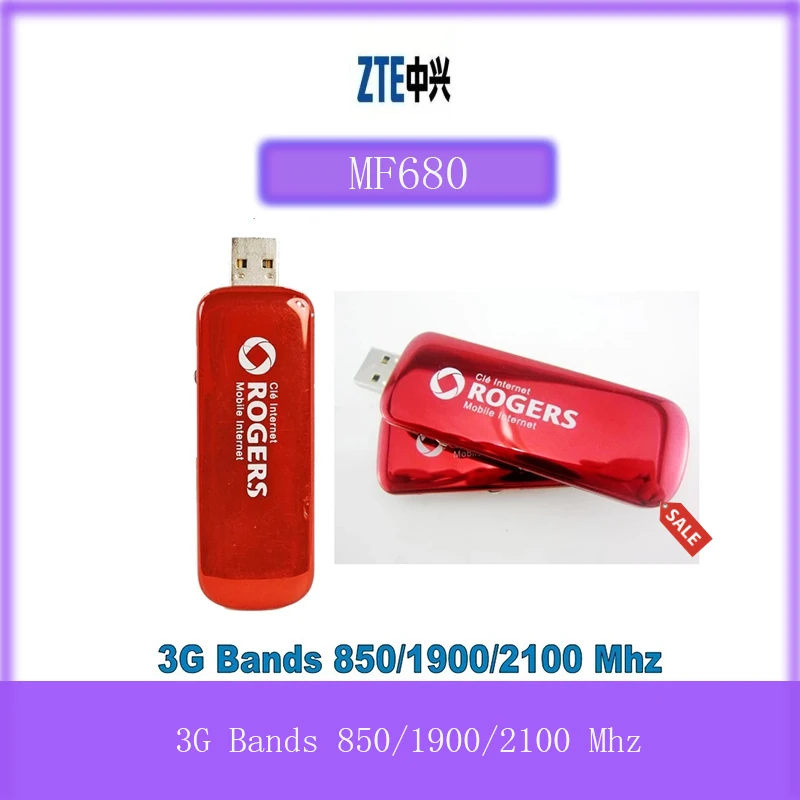 저렴한 원래 잠금 해제 DC HSPA + 42Mbps ZTE MF680 저렴한 가격 USB 3G 모뎀|usb 3g modem ...