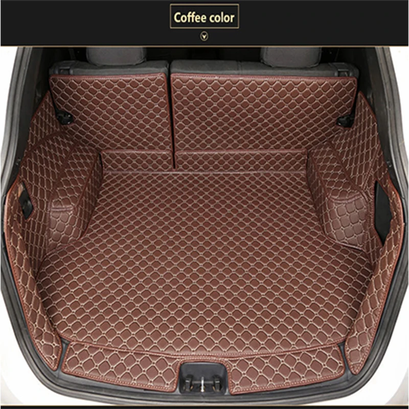 Leather Car Trunk Mats For Ford Explorer 2011 2012 2013 2014 2015 2016 ...