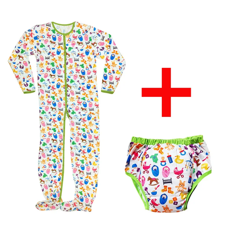 One Set For Adult Onesie Pajamas And Adult Training Pants Ddlg Adult ...