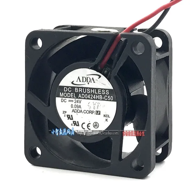 original AD0424HB-C50 4020 24V 0.09A 4020 4CM cooling fan - laptop ...