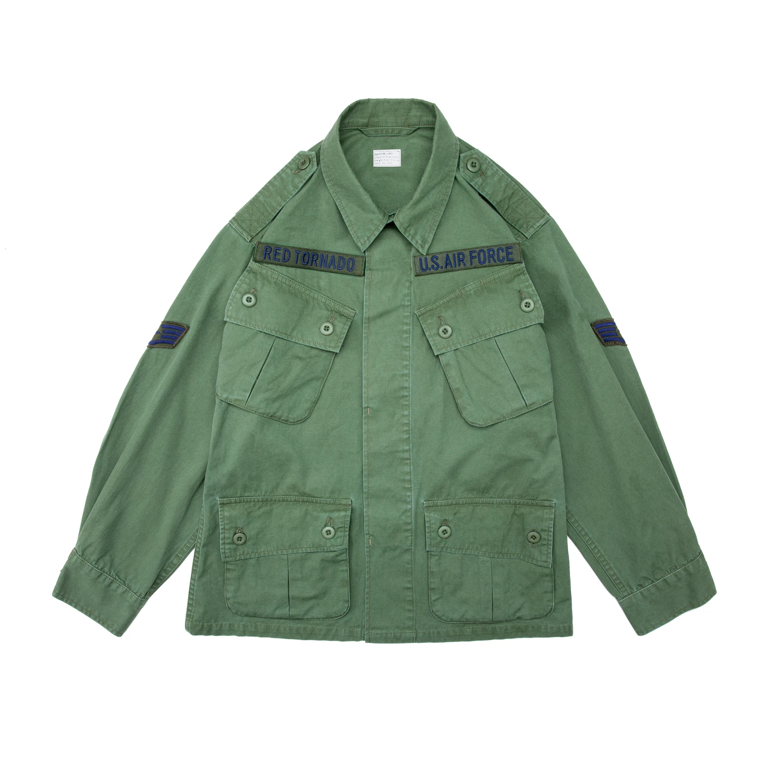 Tornado 60s Red US Army TCU Jungle Fatigue Jacket 1st Pattern Men Field ...