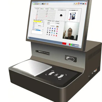 Face recognition Fingerprint Attendance passport Identity Card Scanner ...