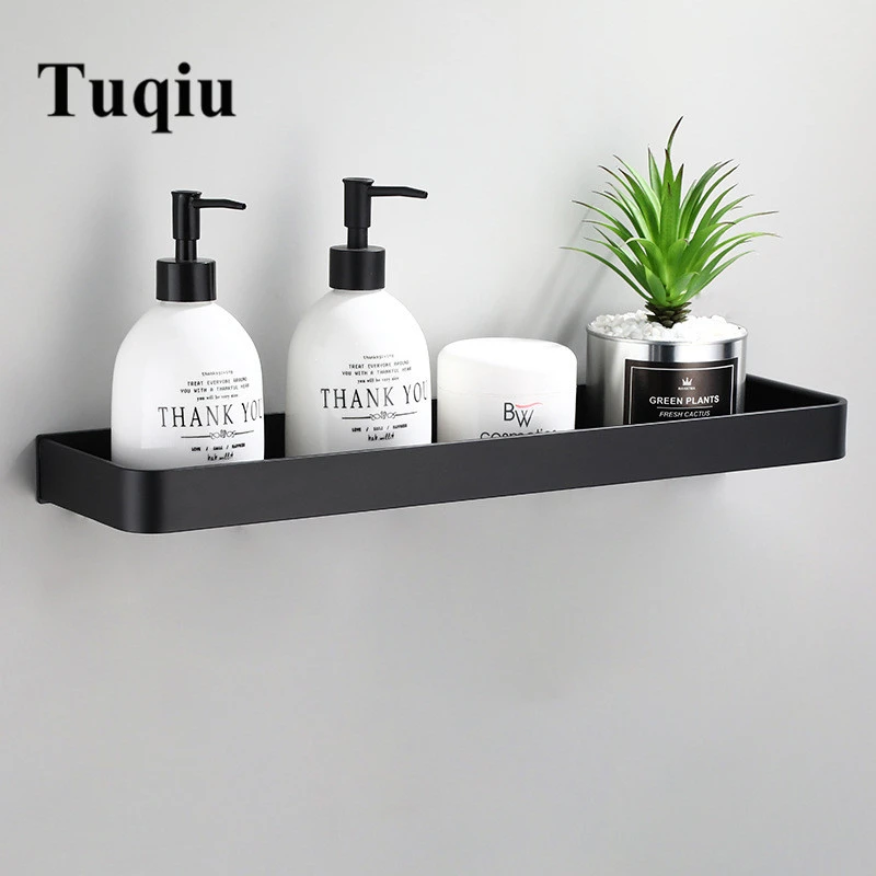 Black Bathroom Shelf Wall Mounted – Rispa