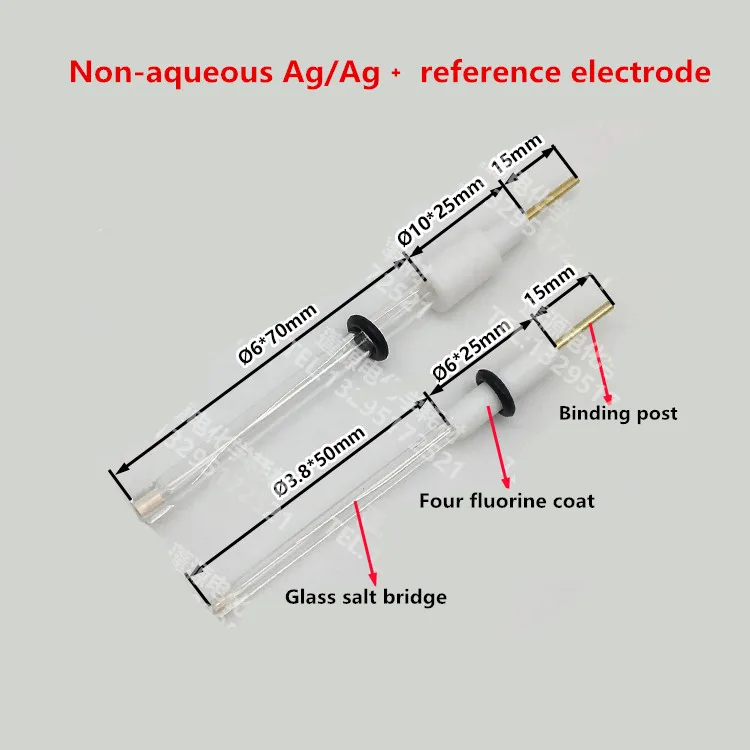 Silver Ion Electrode / Silver Ion Reference Electrode / Silver Nitrate ...