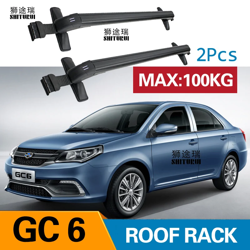 Car Luggage Rack Crossbar Roof Rack For Geely Gc6 4 Door Sedan 2017 ...