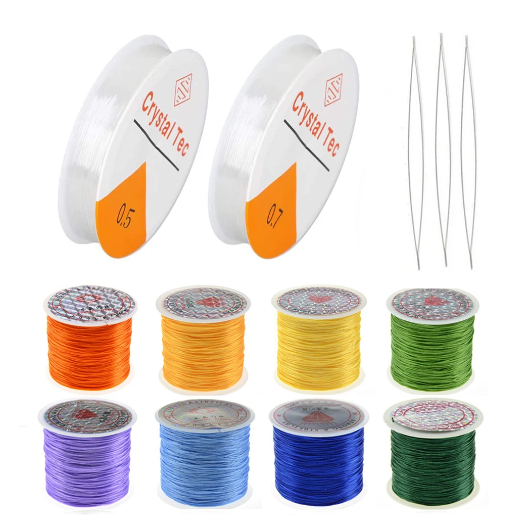 Transparent-Elastic-Crystal-Line-Beading-Cord-String-Wire-Thread-for ...
