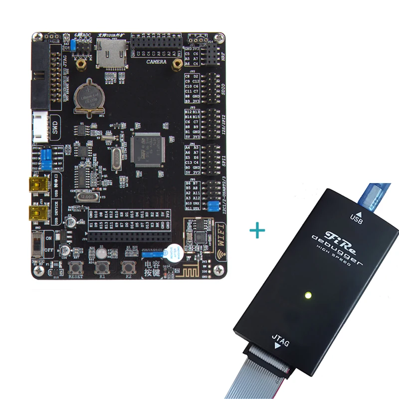 Fire-debugger Stm32 Development Board With Wifi Module + High-speed ...