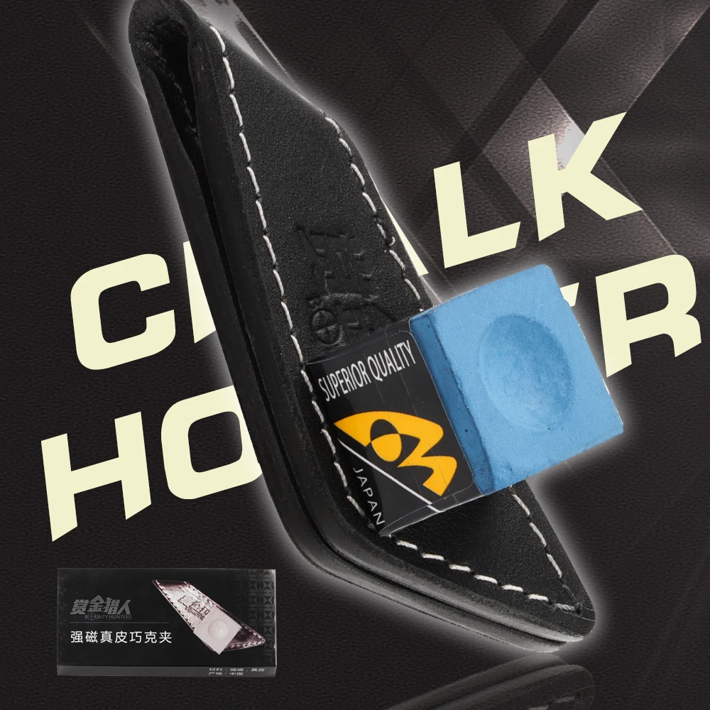 Bounty-Hunter-Chalk-Holder-Strong-Magnetic-Leather-Billiard-Pool ...