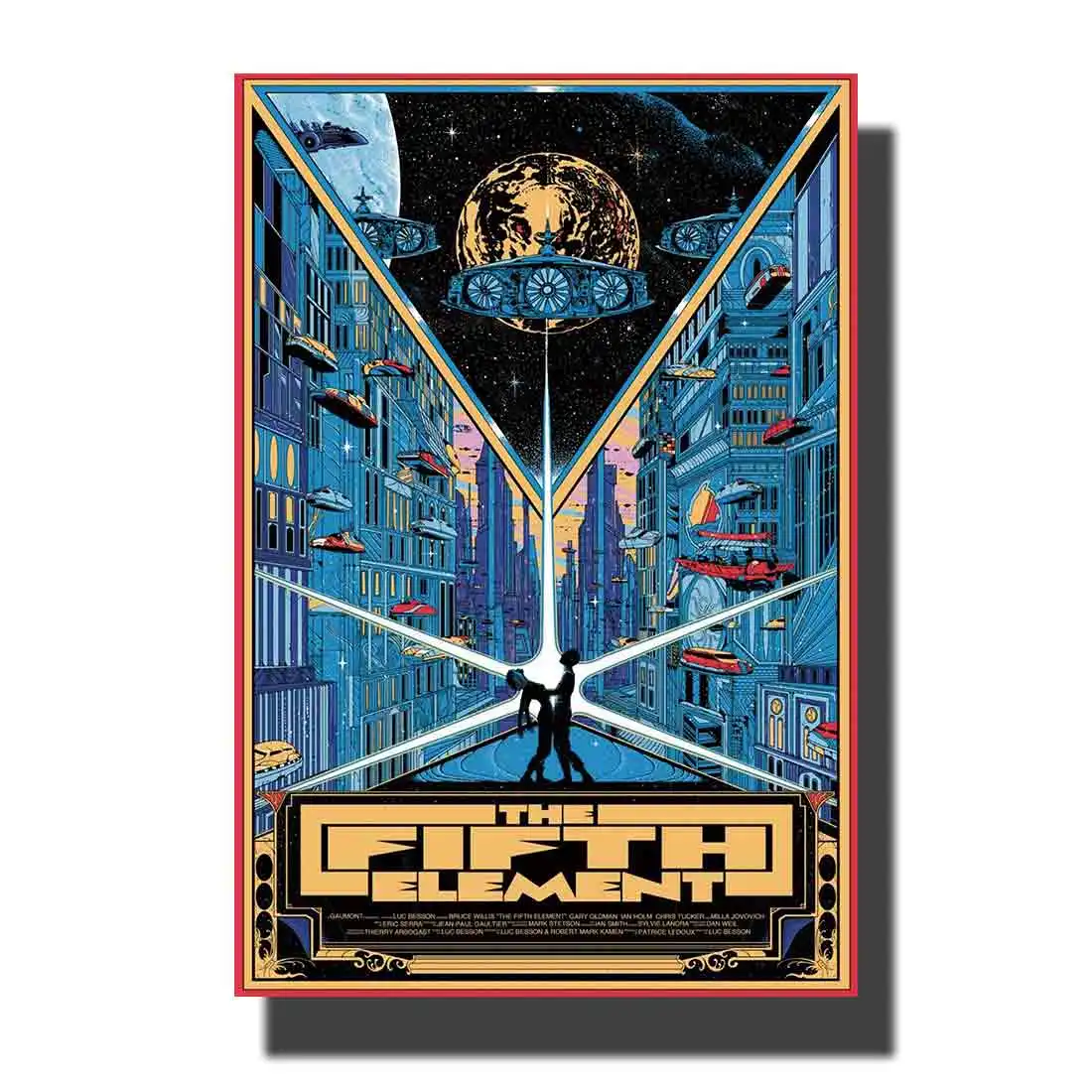 Prints The Fifth Element Movie Silk Poster Digital Prints Art ...