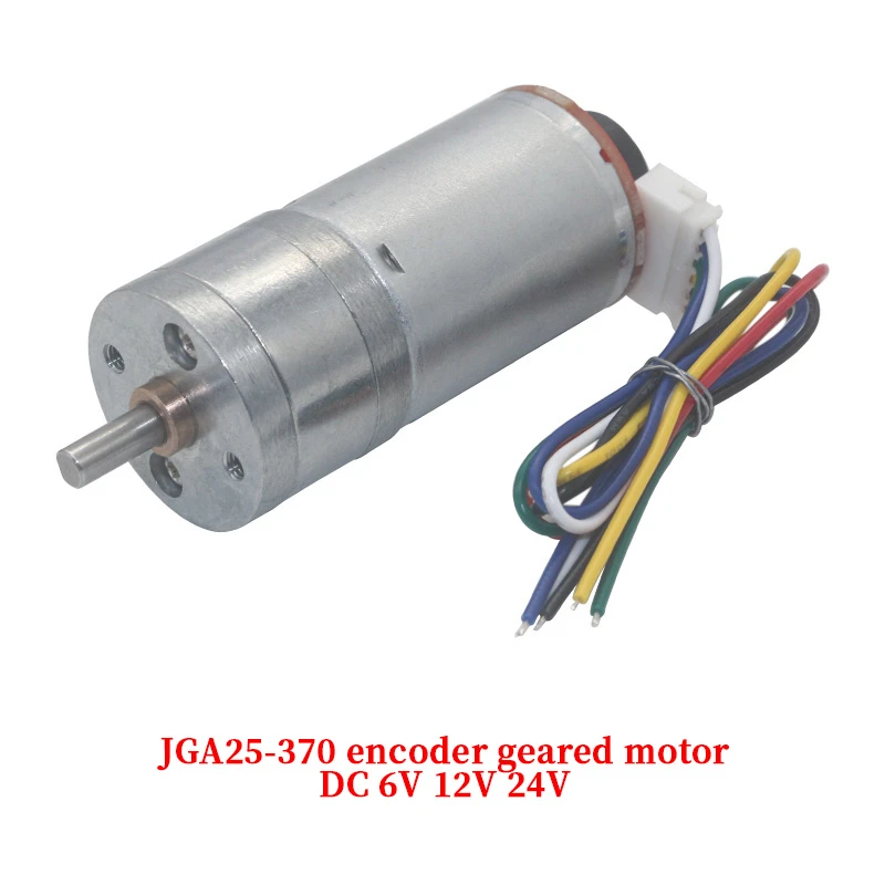 JGA25 370 Dc Vertraging Motor Met Encoder Snelheid Meten Code Disc ...