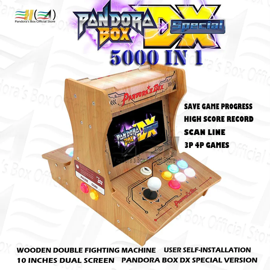 Pandora Box DX mini arcade de madera, versión especial 2021 en 1 ...