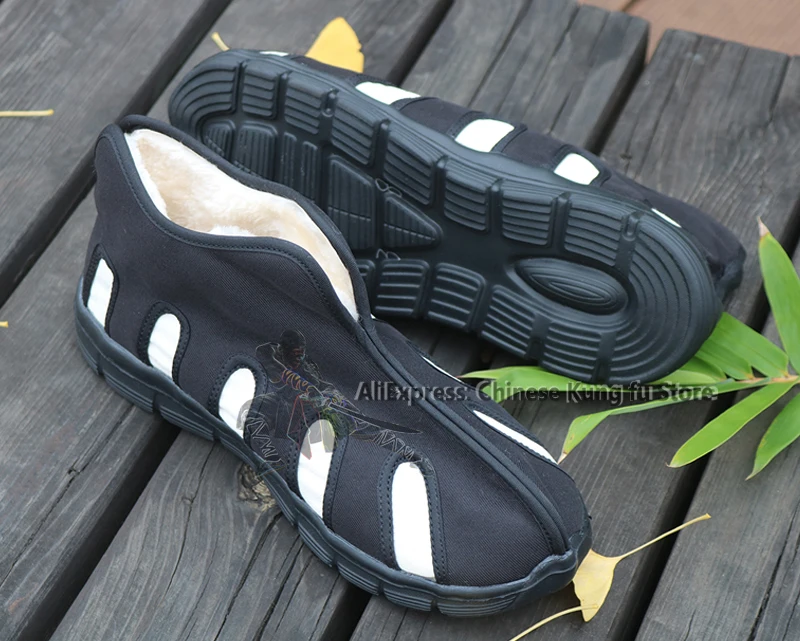 Winter Wudang Taoist Boots Shifang Kung fu Tai Chi Shoes Martial arts ...