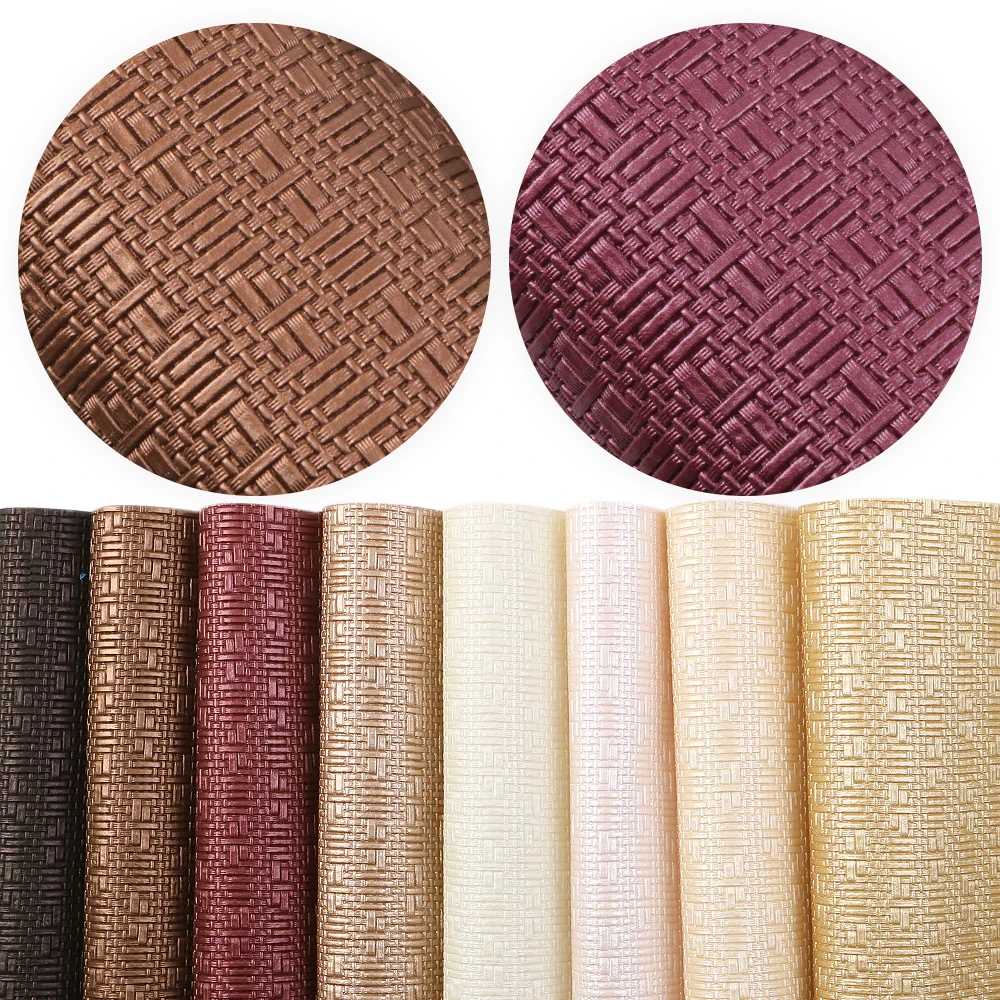 Leatherworking Dark Colored Circles Faux Leather Sheet Craft Supplies ...
