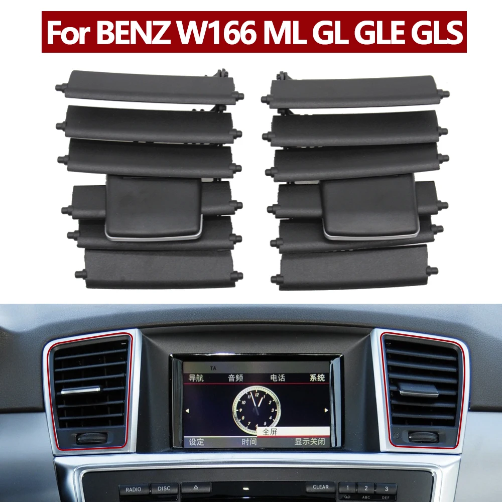 Car-Front-Middle-AC-Vent-Grille-Air-Conditioning-Outlet-Clip-Repair-Kit ...