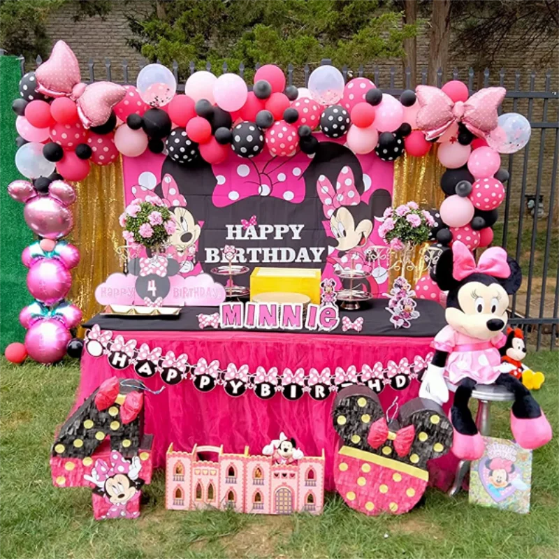 Minnie Mouse Balloon Garland | canoeracing.org.uk