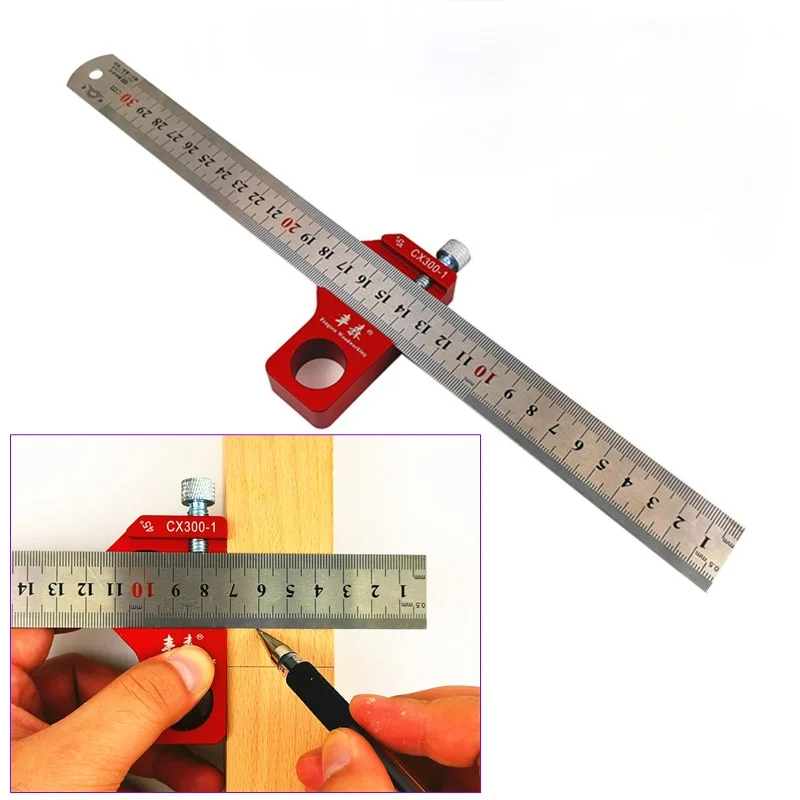 Woodworking 45 Degree Angle Scribe Carpenter Gauge Measurement Layout ...