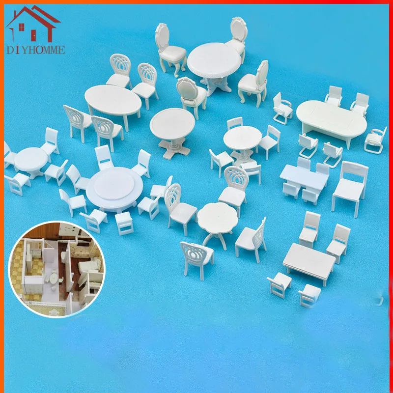 1-25-1-50-1-75-1-100-Scale-Dollhouse-Furniture-Table-Chair-Miniature ...