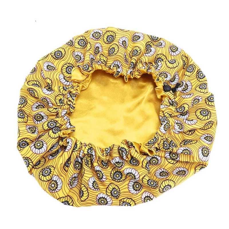 Casquette,Bonnet de nuit en Satin, Extra Large, Double couche, Parent ...