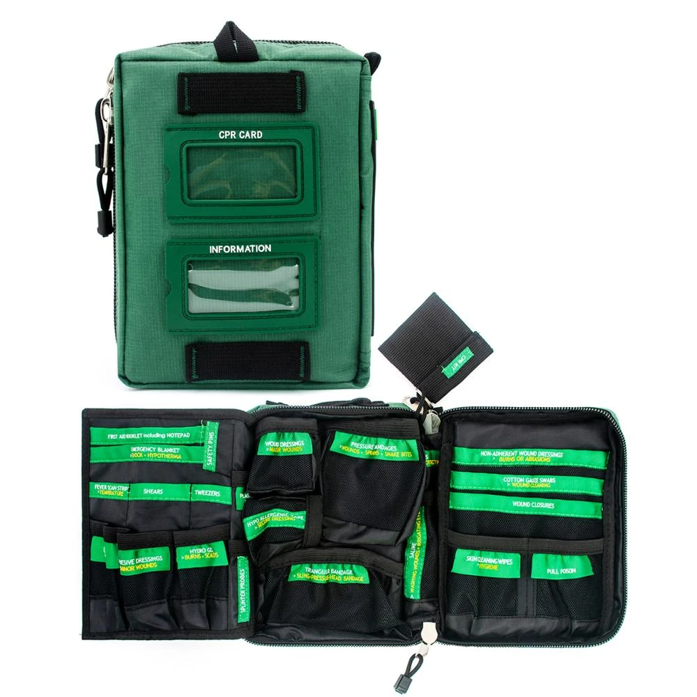 165 Pcs Bearhoho Handy First Aid Kit Bag Lightweight Emergency Medical ...