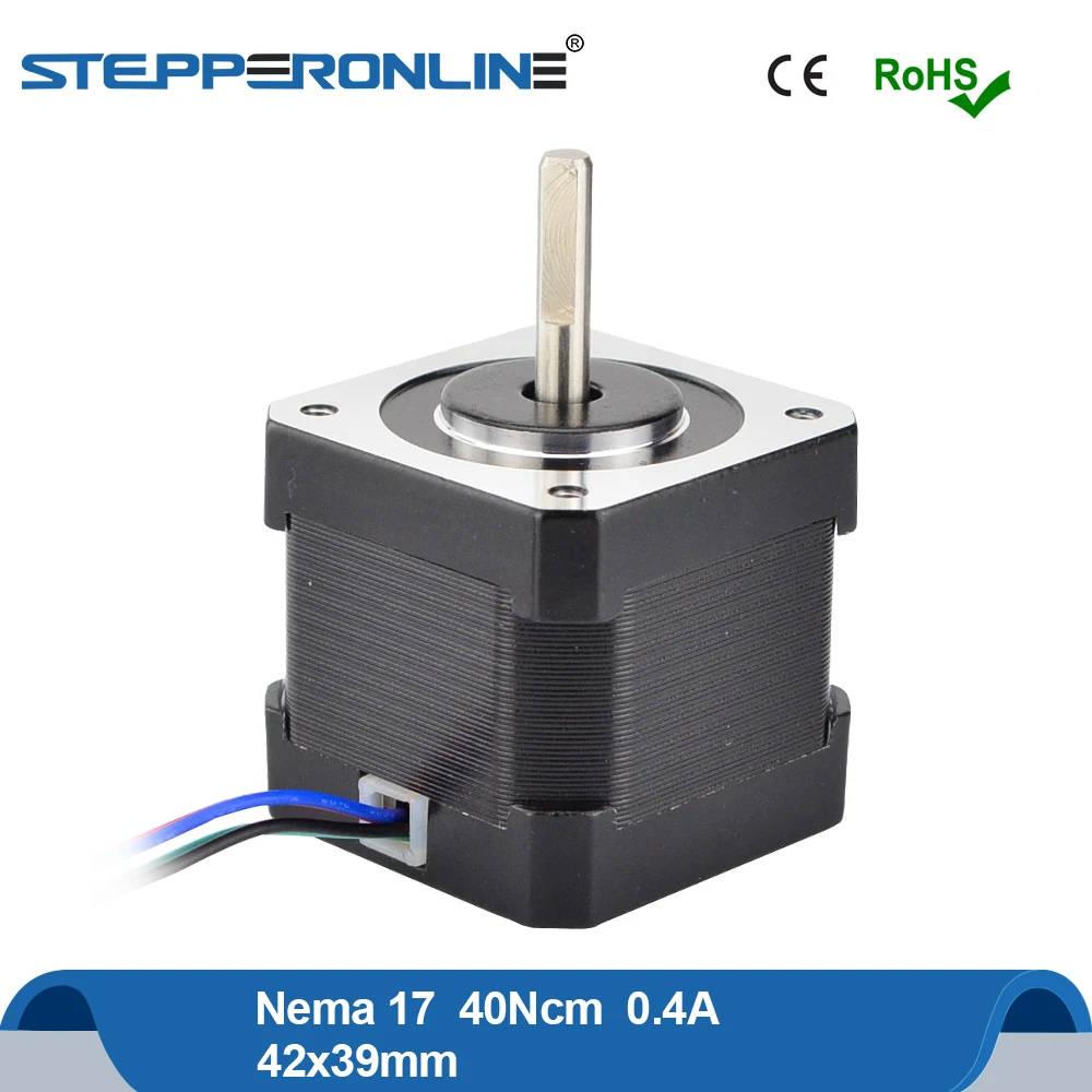 Nema17 Stepper Motor 39mm 42 Motor Nema 17 Step Motor 40Ncm 0.4A 4-lead ...
