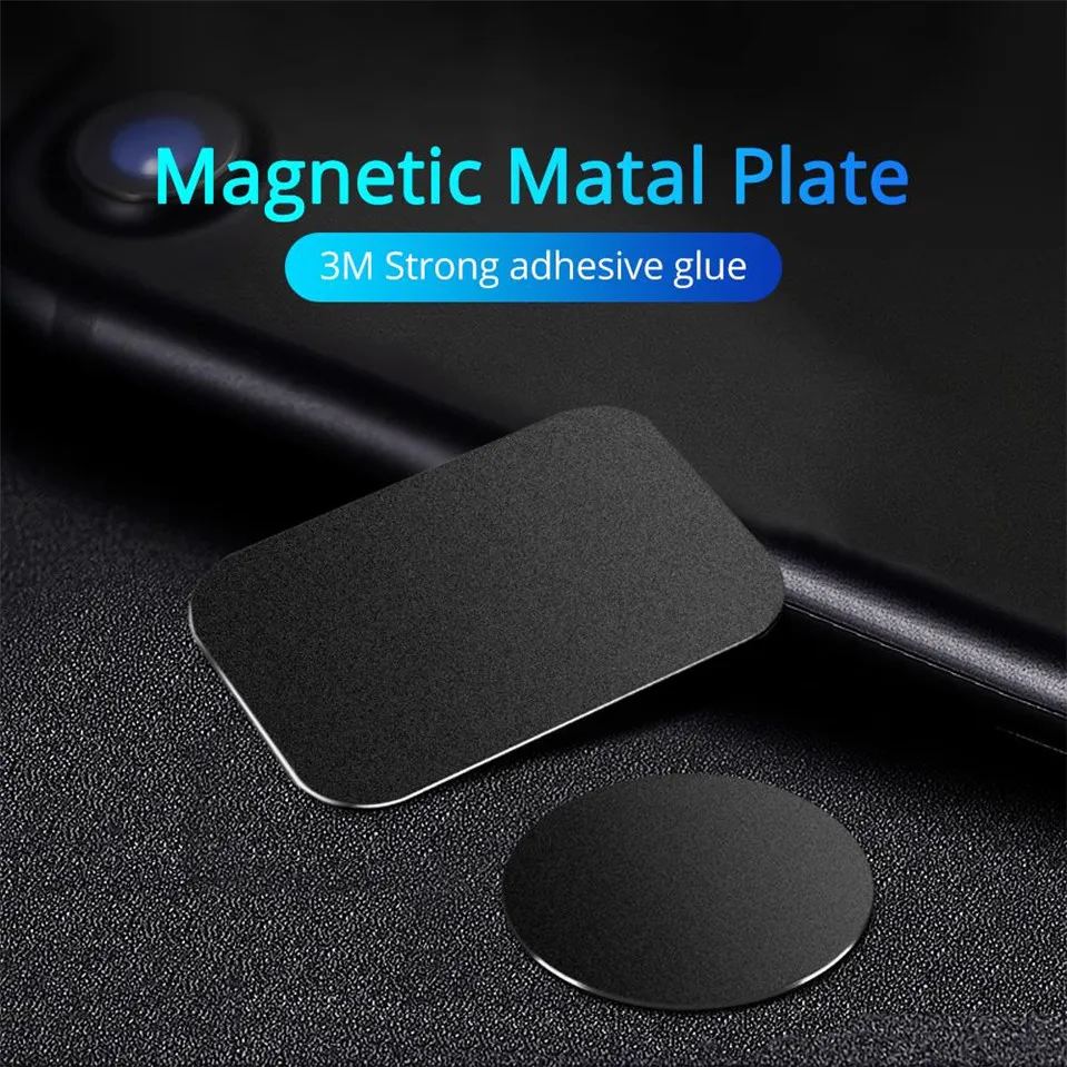 Ultra-thin-5pcs-Magnetic-Metal-Plate-Car-Phone-Holder-Disk-iron-Sheet ...