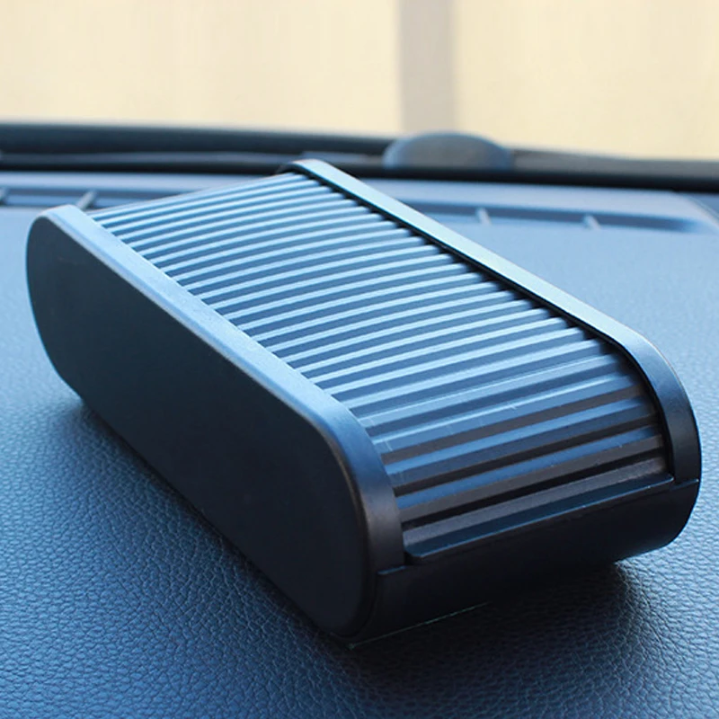 Car Coin Holder Organizer Money Loose Change Debris Storage Box ...